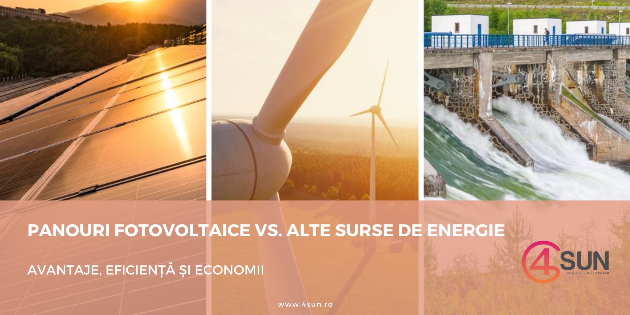Panouri fotovoltaice vs. alte surse – Avantaje și economii - 4sun
