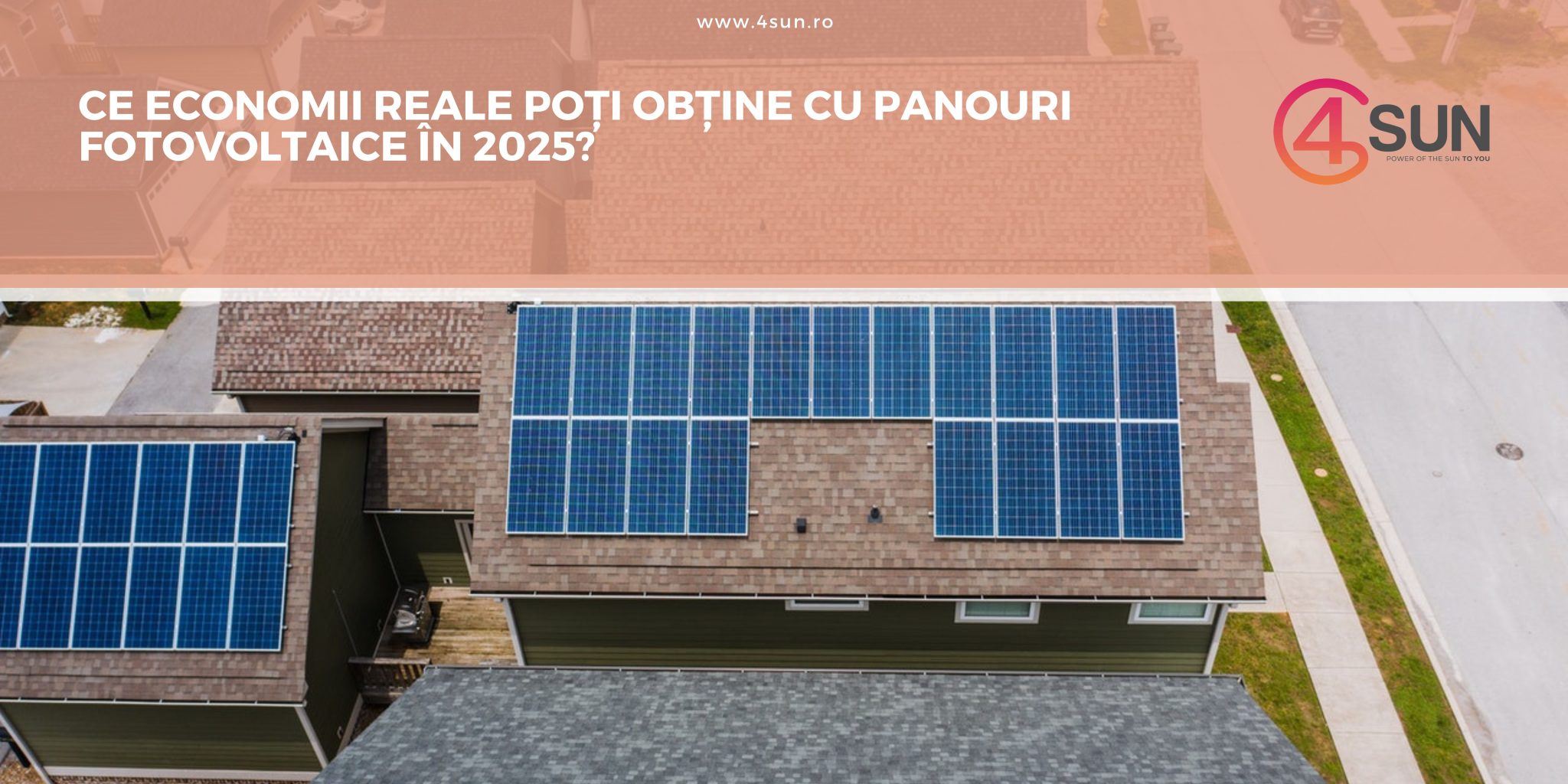 Economii reale cu panouri fotovoltaice în 2025